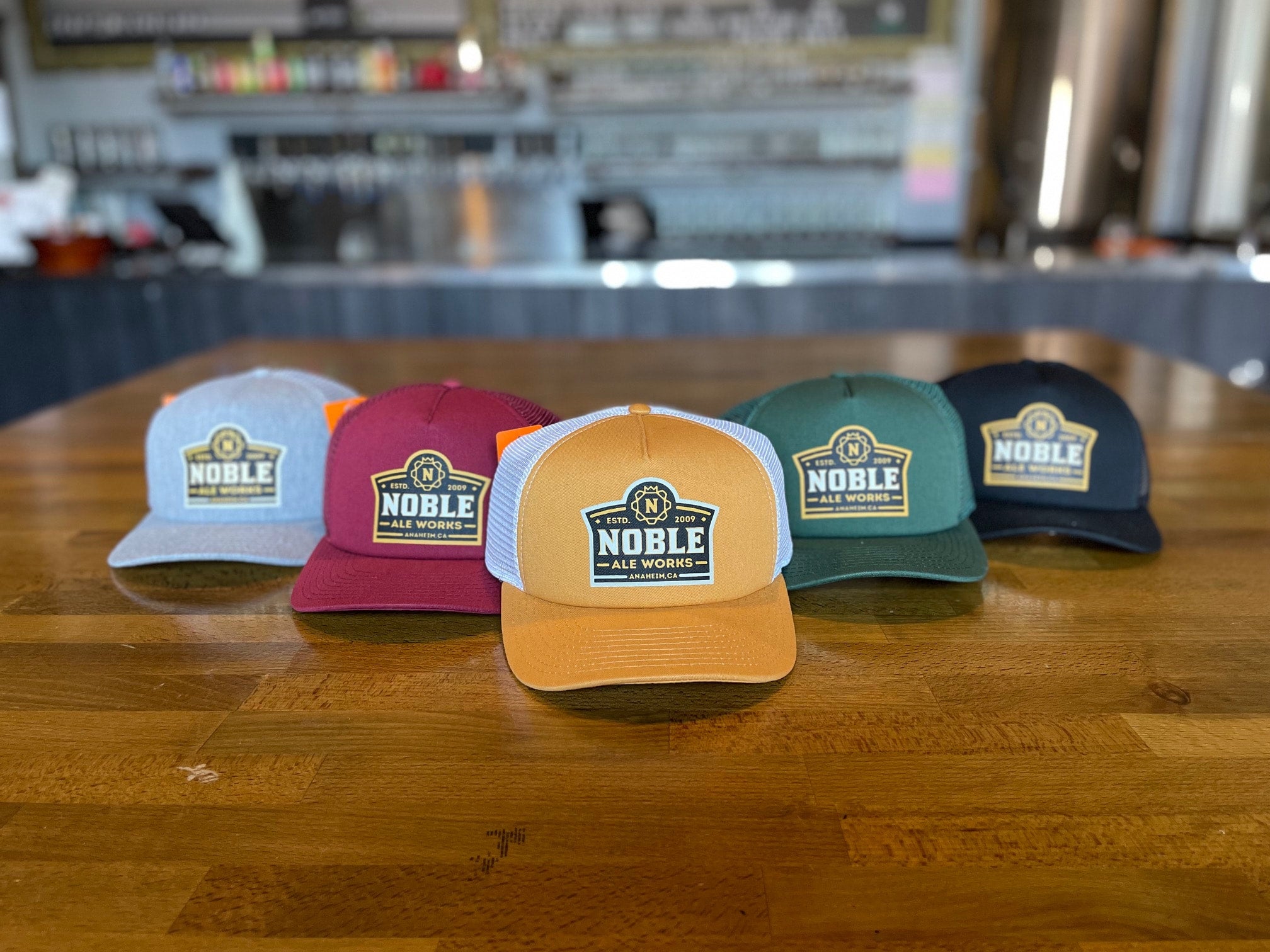 Nobility Snapback Trucker Cap | Noble Ale Works: Anaheim Original